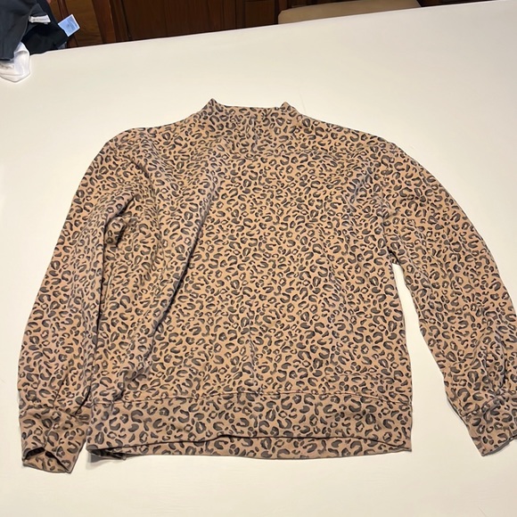 Abercrombie & Fitch | Sweaters | Leopard Print Abercrombie Fitch | Poshmark